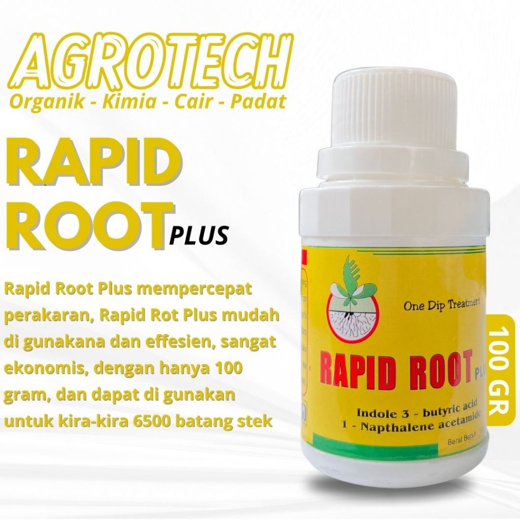 Jual RAPID ROOT 100 GRAM HORMON ZPT Pertumbuhan Akar Stek Cangkok ...