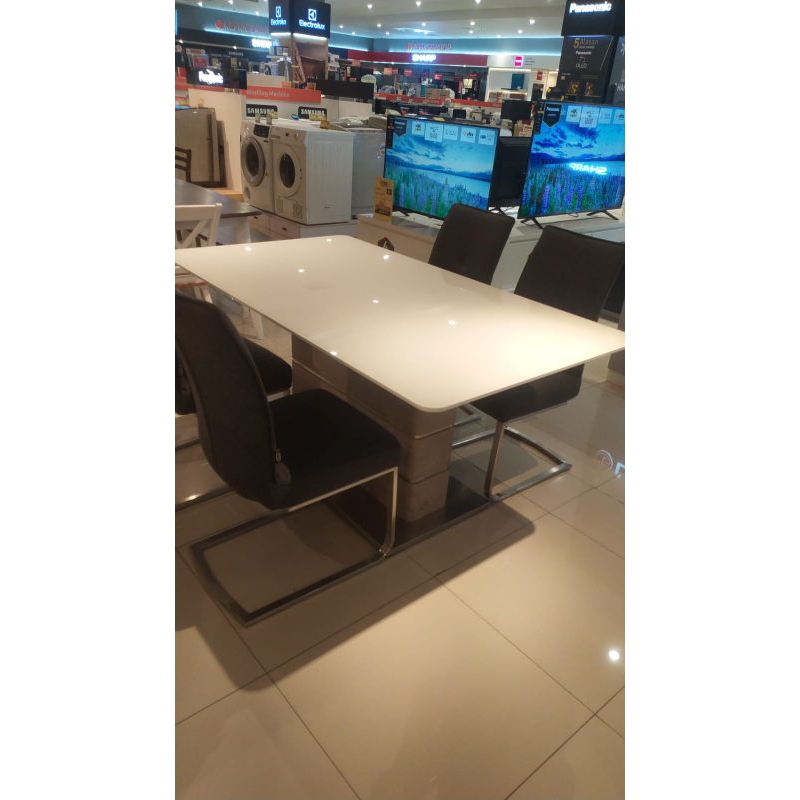 Jual MEJA MAKAN MINIMALIS INFORMA DISPLAY/ MEJA MAKAN KACA TEMPERED ...