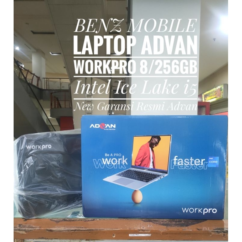 Jual ADVAN WorkPro Laptop Intel i5 8GB/256GB Windows 11 New Garansi ...