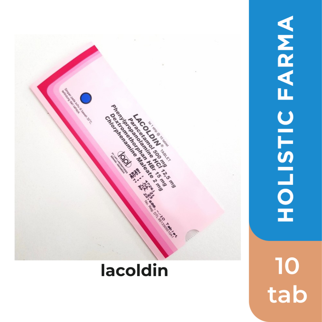 Jual Lacoldin untuk Mengatasi Gejala Flu (10 Tablet) | Shopee Indonesia