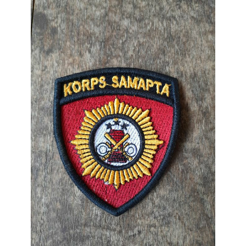 Jual logo korps samapta timbul 3D | Shopee Indonesia