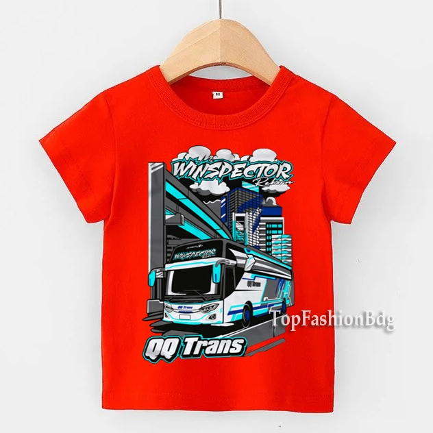 Jual Baju Anak Vector Bus Mania Kaos Bus 1-12 Tahun | Shopee Indonesia
