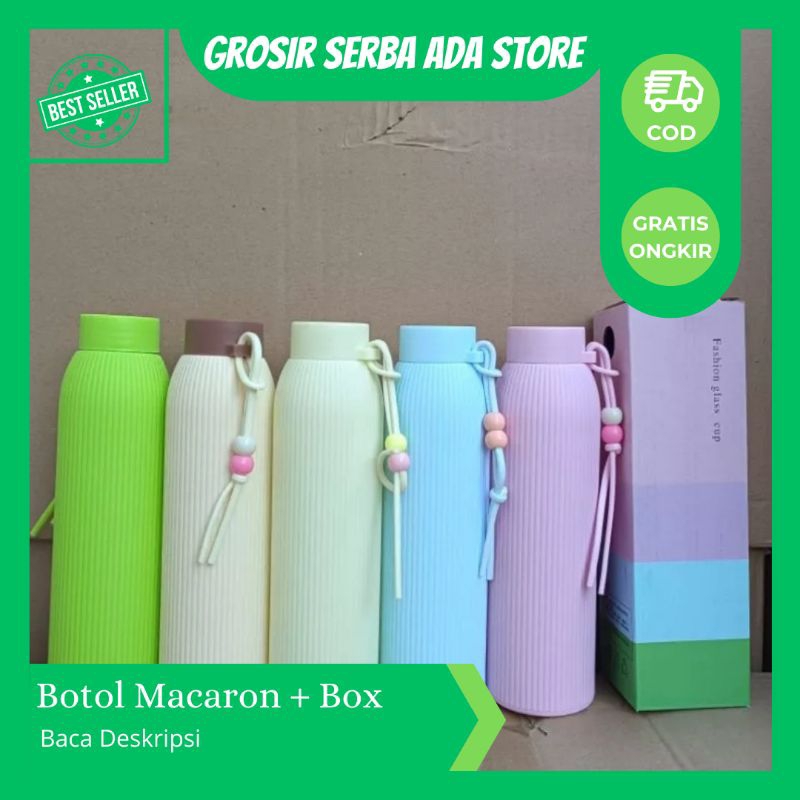 Jual botol macaron + box botol macaron box pabrikan cocok untuk ...