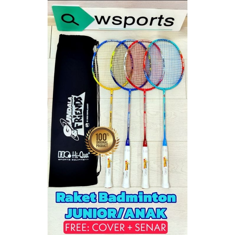 Jual Raket Badminton HiQua HQ Anak JUNIOR Jagoan Kita Gundala Sri Asih ...