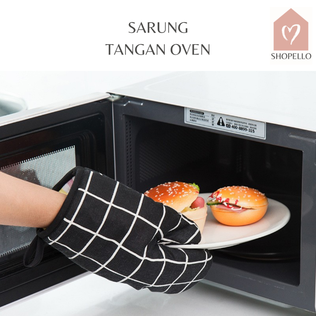 Jual Shopello Sarung Tangan Anti Panas Sarung Tangan Masak Sarung ...