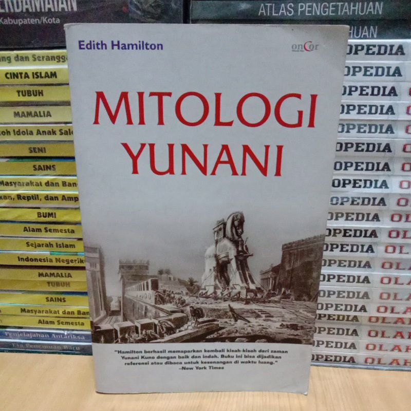 Jual Buku Original MITOLOGI YUNANI Edith Hamilton ONcor | Shopee Indonesia