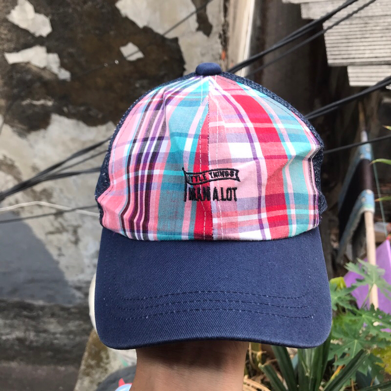 Jual Topi Jaring GLOBAL WORK Lidah Pendek | Shopee Indonesia