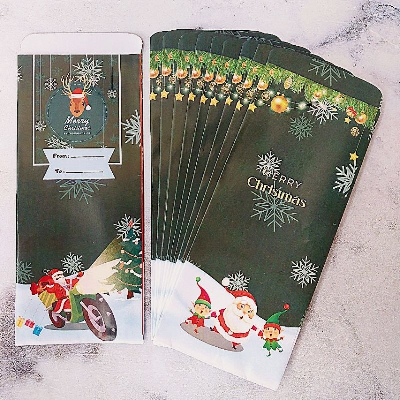 Jual Amplop Angpao Natal 10 lembar [Jumbo] | Shopee Indonesia