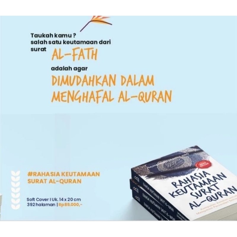 Jual rahasia keutamaan surat Al Quran | Shopee Indonesia Jual rahasia keutamaan surat Al Quran | Shopee Indonesia