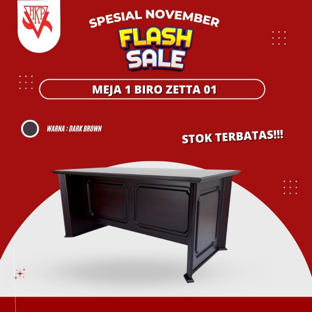 Jual Meja Kerja 1 Biro MT-301 Tanpa Laci Zetta | Shopee Indonesia
