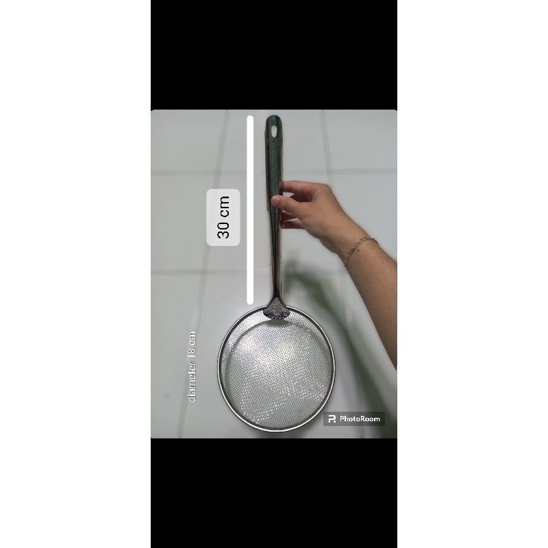 Jual Saringan / Serok jaring Stainless Steel | Shopee Indonesia