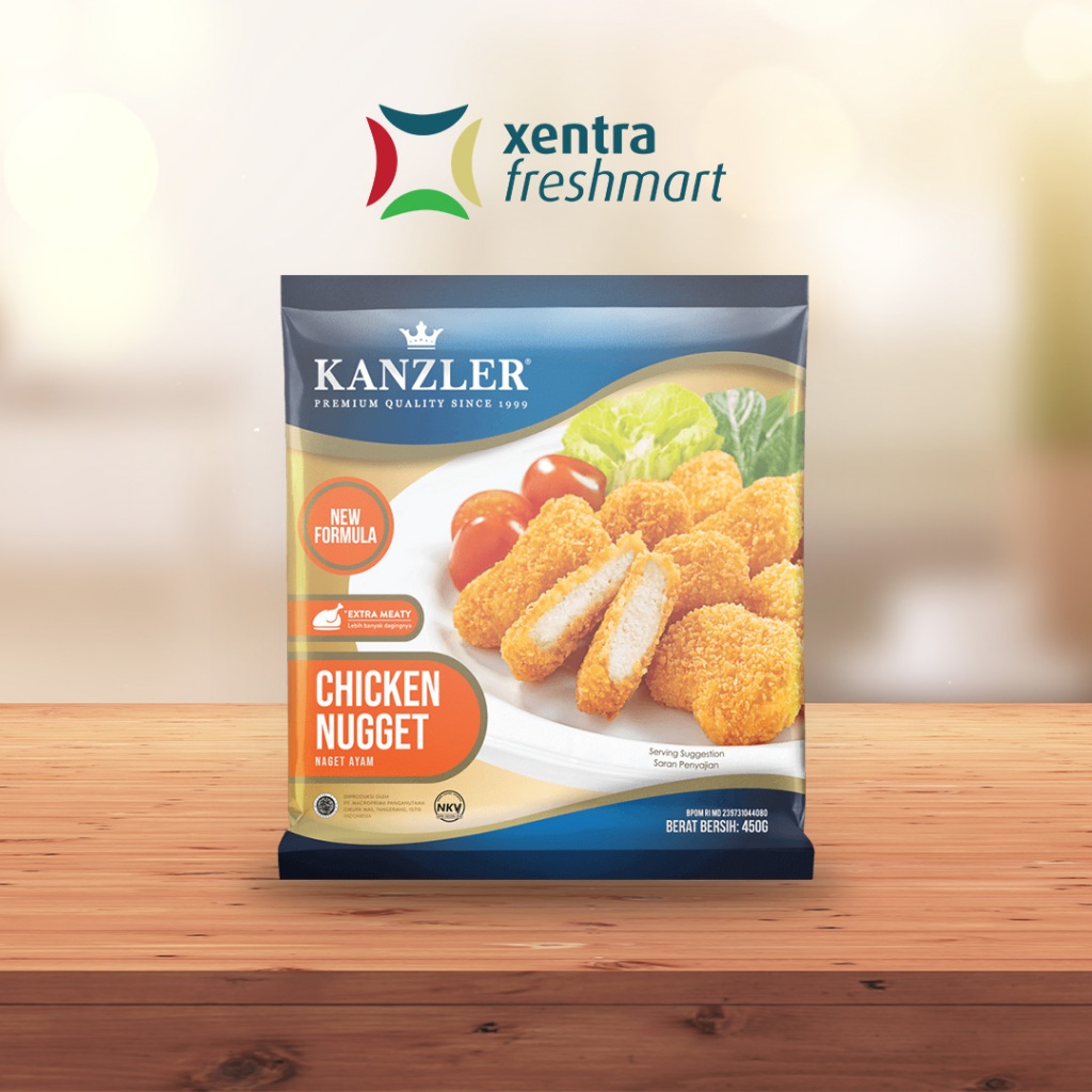 Jual Kanzler Original Premium Chiken Nugget 450 Gram | Shopee Indonesia