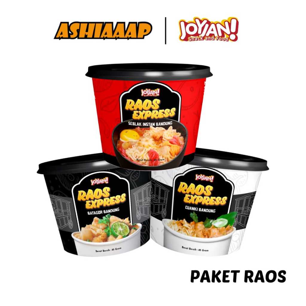 Jual Paket Raos Express Cuanki Batagor Seblak Oleh Oleh Khas Bandung ...