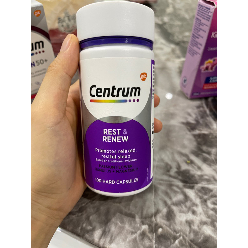 Jual centrum rest and renew 100 caps | Shopee Indonesia