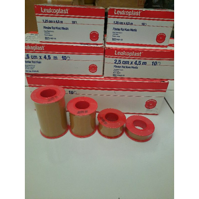 Jual Leukoplast Plester Kain Penutup Luka/ Plester Roll Kain All Ukuran ...