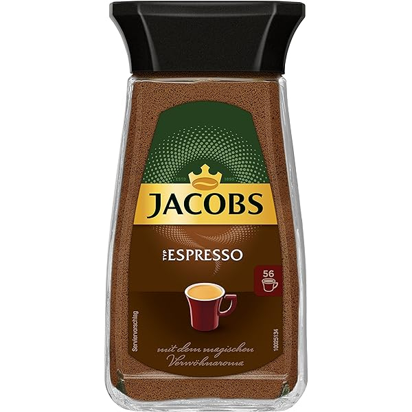 Jual Jacobs Soluble Coffee Espresso Instant Coffee 100 Gram | Shopee ...