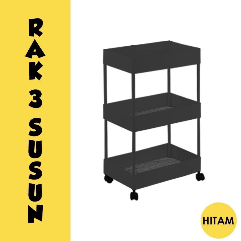 Jual Rak Susun Serbaguna 2/3/4 Tingkat/ Troli Susun 2/3/4 Serbaguna ...