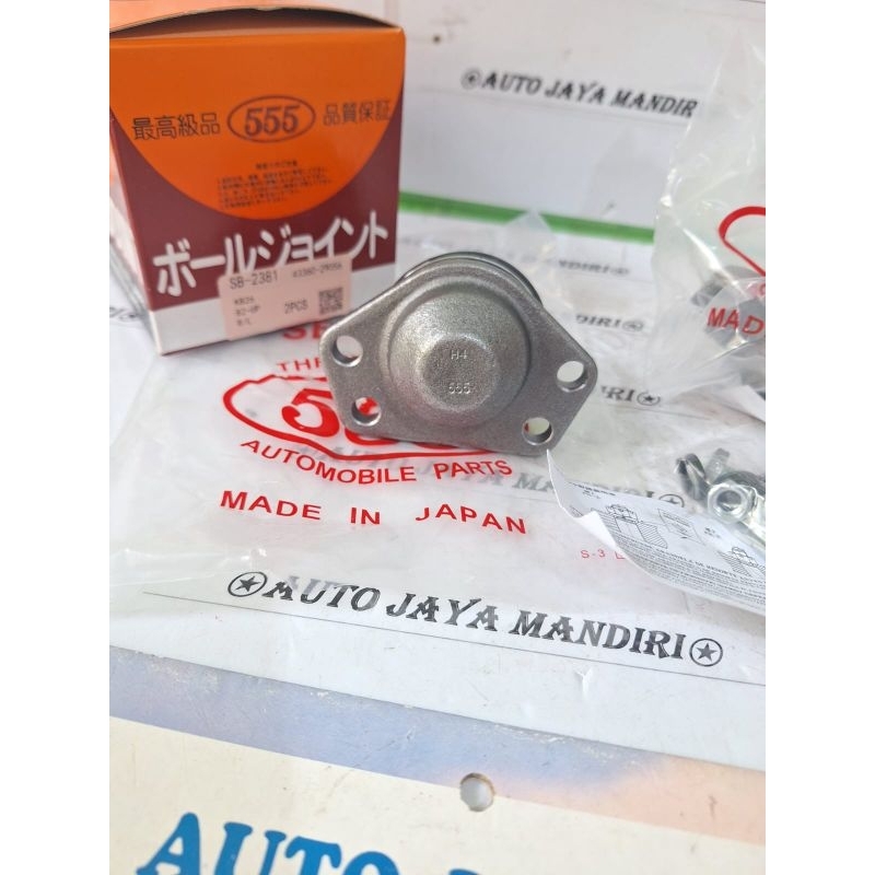 Jual Ball joint atas upper kijang 5K kijang super kijang grand 7K kapsul Merk 555 Japan Harga ...