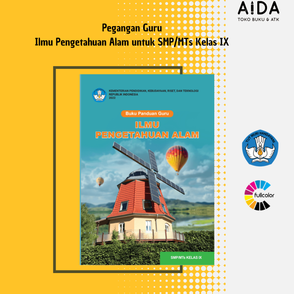 Jual Buku Panduan Guru Pelajaran Ilmu Pengetahuan Alam IPA Kelas 9 SMP ...