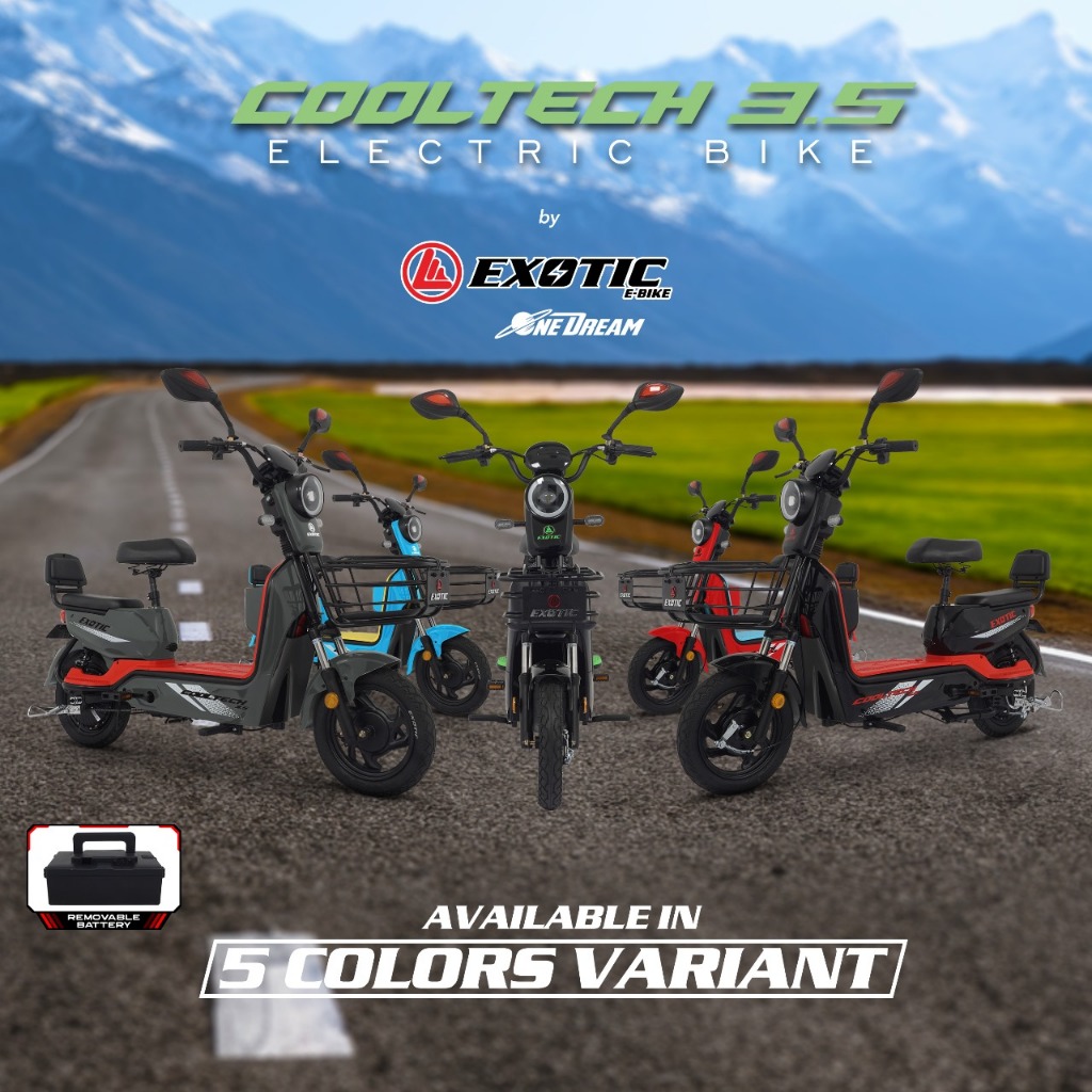 Jual Sepeda Listrik EXOTIC COOLTECH 3.5 New Dinamo 500 watt ban ...