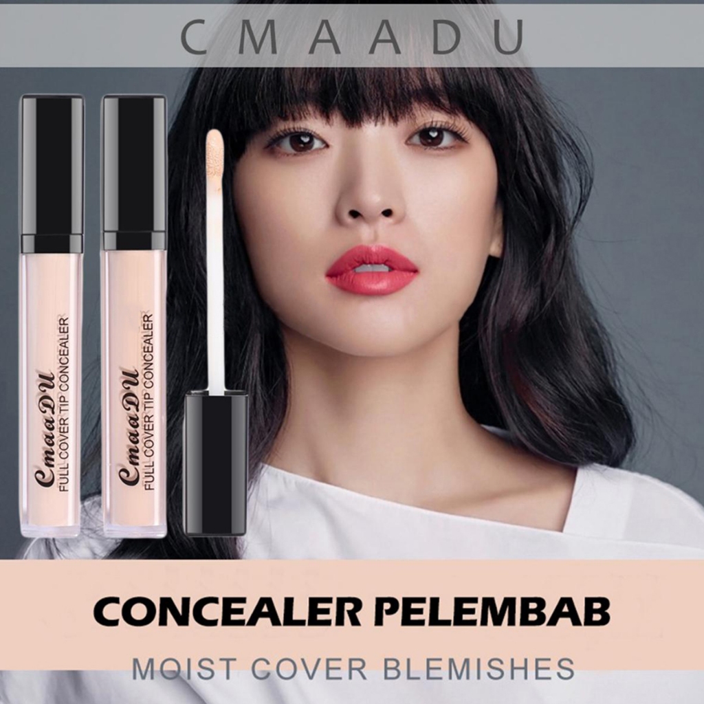 Jual CMAADU Concealer Cair Tahan Lama Menutupi Noda Hitam & Mata Panda ...