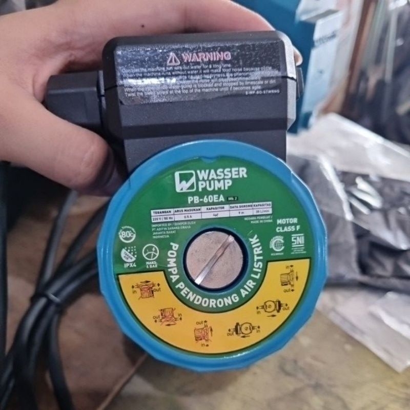 Jual POMPA BOOSTER SILENT PENDORONG WASSER PUMP PB 60EA / PB60EA WASSER ...