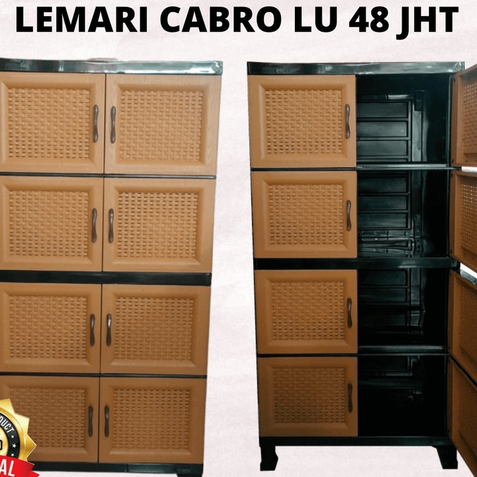 Jual LEMARI PLASTIK NAPOLLY CABRO LU 48 JHT / LEMARI 4 SUSUN | Shopee ...