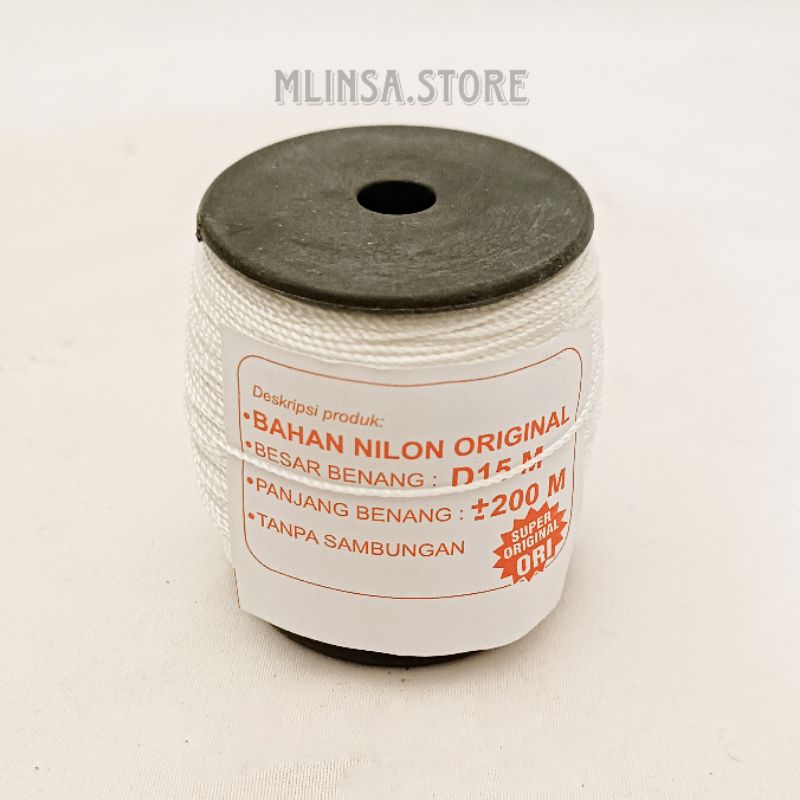 Jual Benang Nilon Putih Benang Heng Layangan Benang Bangunan | Shopee ...
