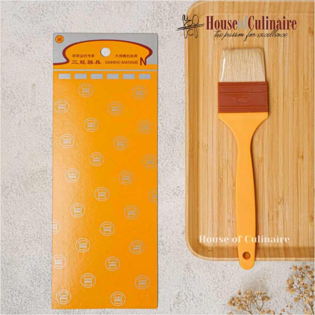 Jual Sanneng SN4120 Wool Pastry Brush Kuas Kue Roti Pastry Bulu Domba ...