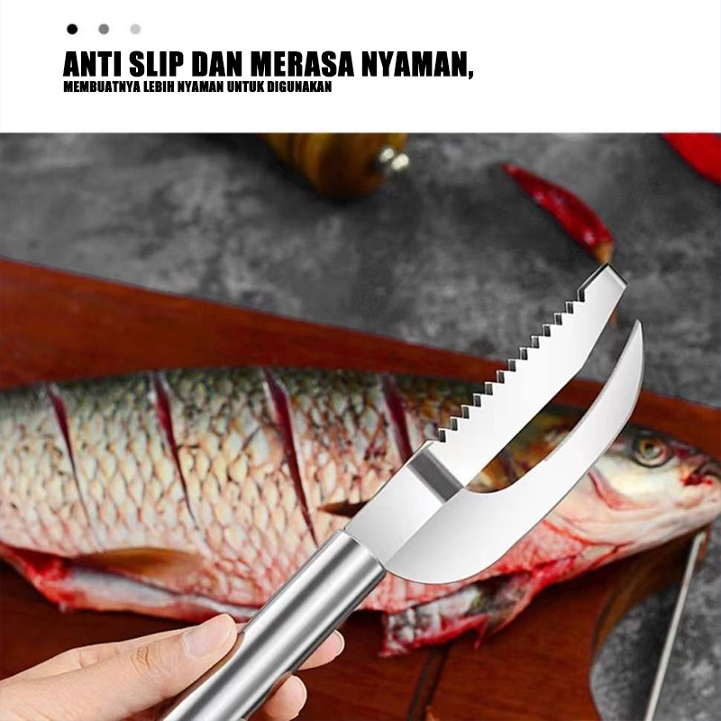 Jual Alat Pemotong Ikan Pembersih Sisik Praktis La122s3 Parutan Sisik ...