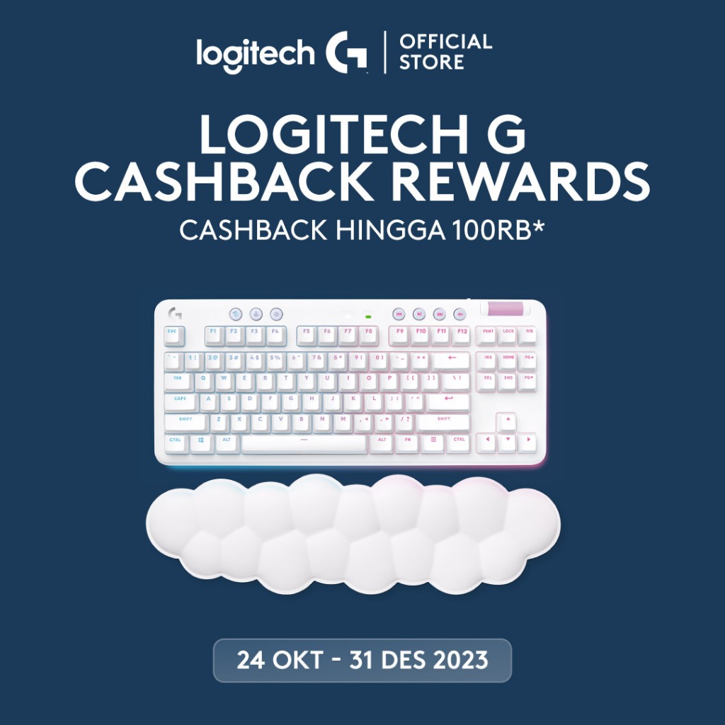 Jual Logitech G715 Keyboard Gaming Wireless Bluetooth Mechanical TKL ...