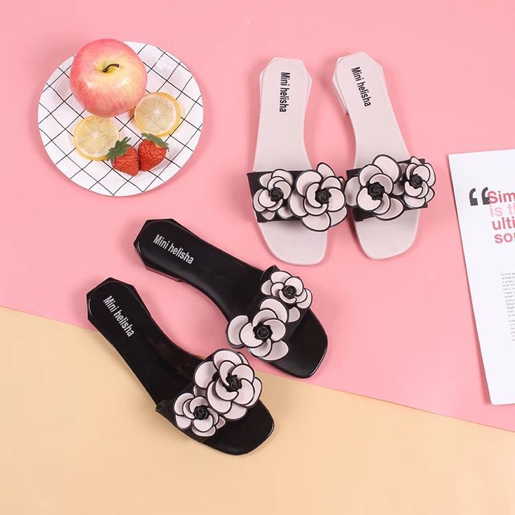 Jual MINI HELISHA SANDAL IMPORT BUNGA , BAGUS DAN CANTIK SEKALI ( SIZE ...