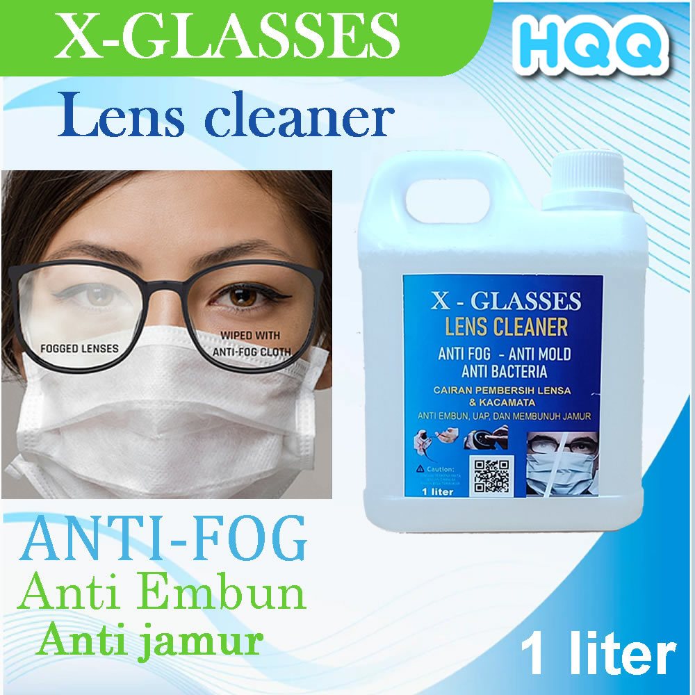 Jual X-GLASSES CAIRAN PEMBERSIH LENSA DAN KACAMATA ANTI FOG, lens ...