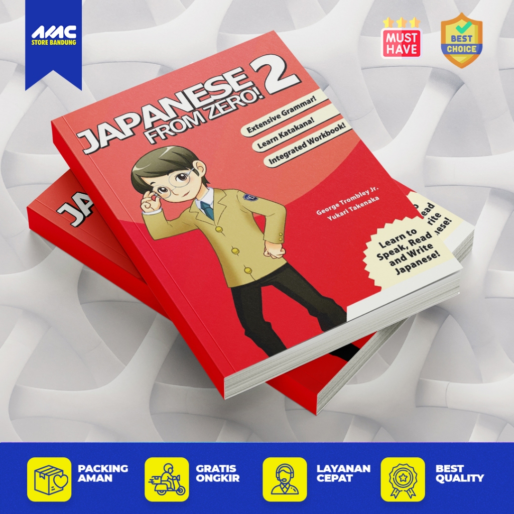 Jual Japanese From Zero 2 - Buku Belajar Bahasa Jepang | Shopee Indonesia