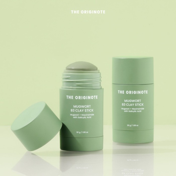 Jual The Originote Mugwort B3 Clay Stick Mask with Salicylic Acid ...
