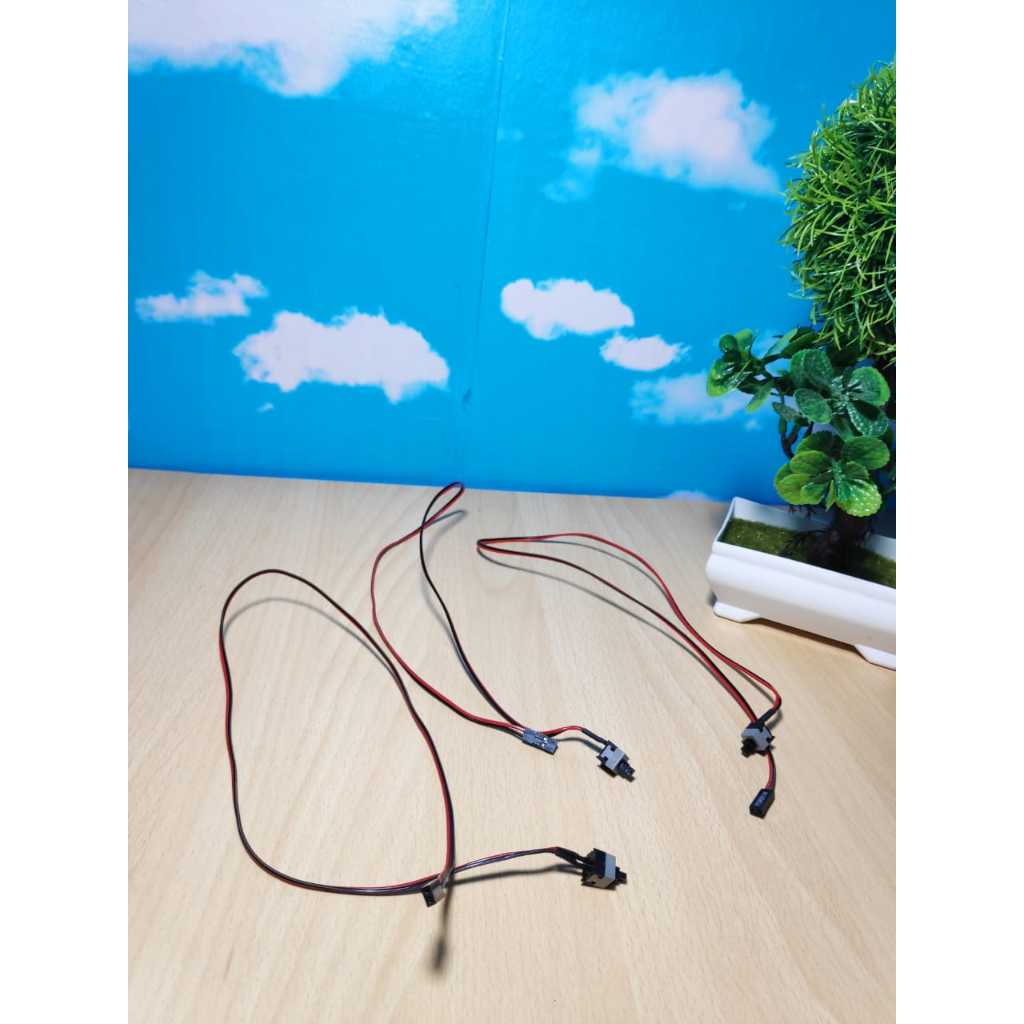 Jual Kabel front panel reset switch power button untuk pc cpu | Shopee ...