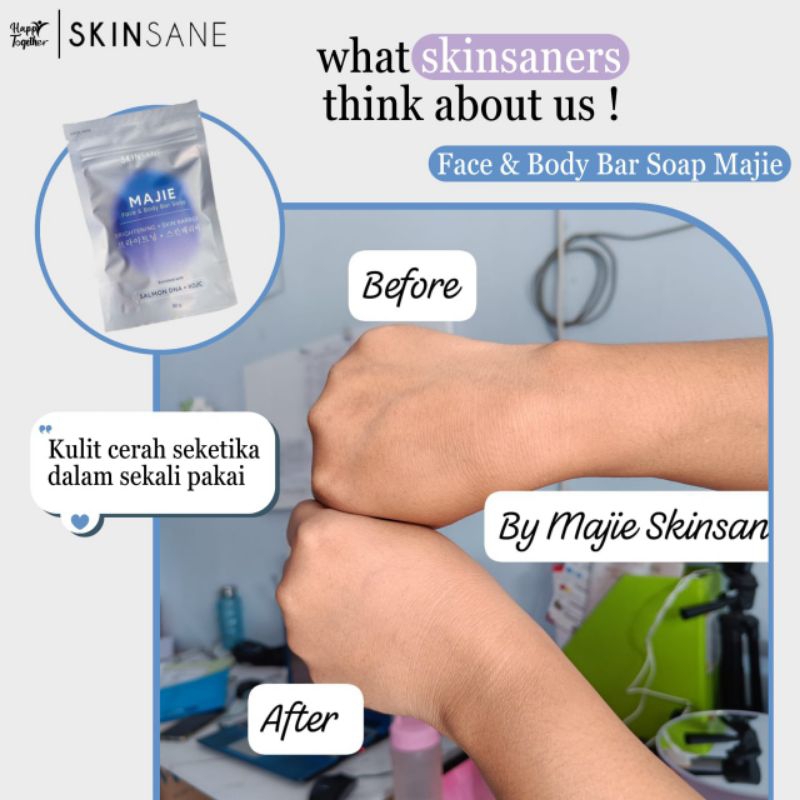 Jual SKINSANE sabun Wajah hingga Badan, tersedia 3 pilihan sesuai ...