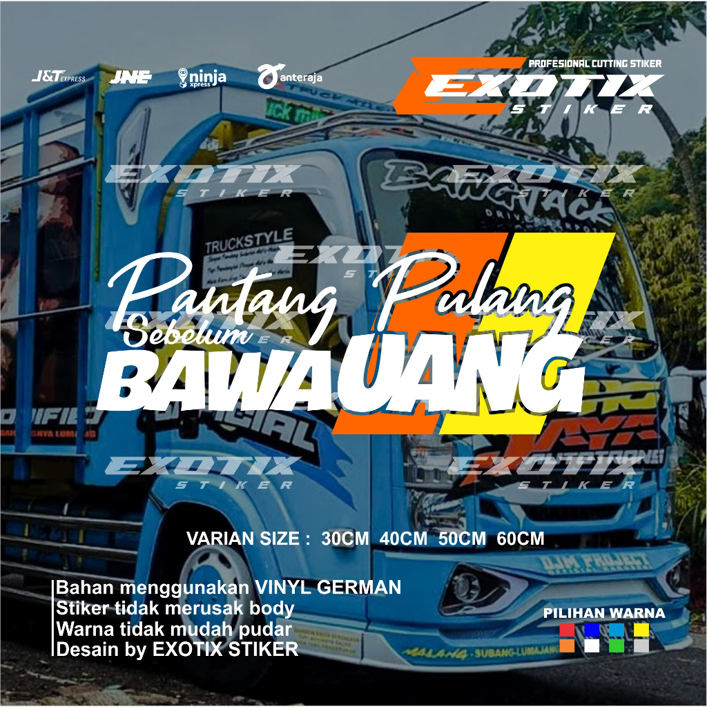 Jual Stiker mobil truk pick up stiker kaca pantang pulang stiker kaca ... Jual Stiker mobil truk pick up stiker kaca pantang pulang stiker kaca ...