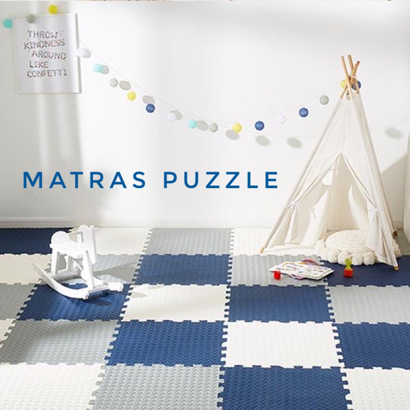 Jual MATRAS PUZZLE / Matras Evamat Matras Puzzle Karpet Puzzle Matras ...