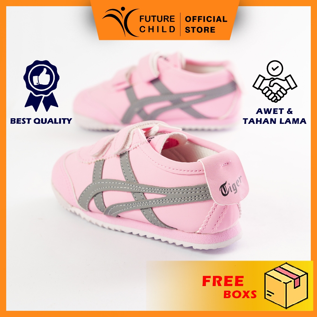 Jual Sepatu Sneakers Anak Perempuan Umur 1 - 7 Tahun Pink Abu | Shopee ...