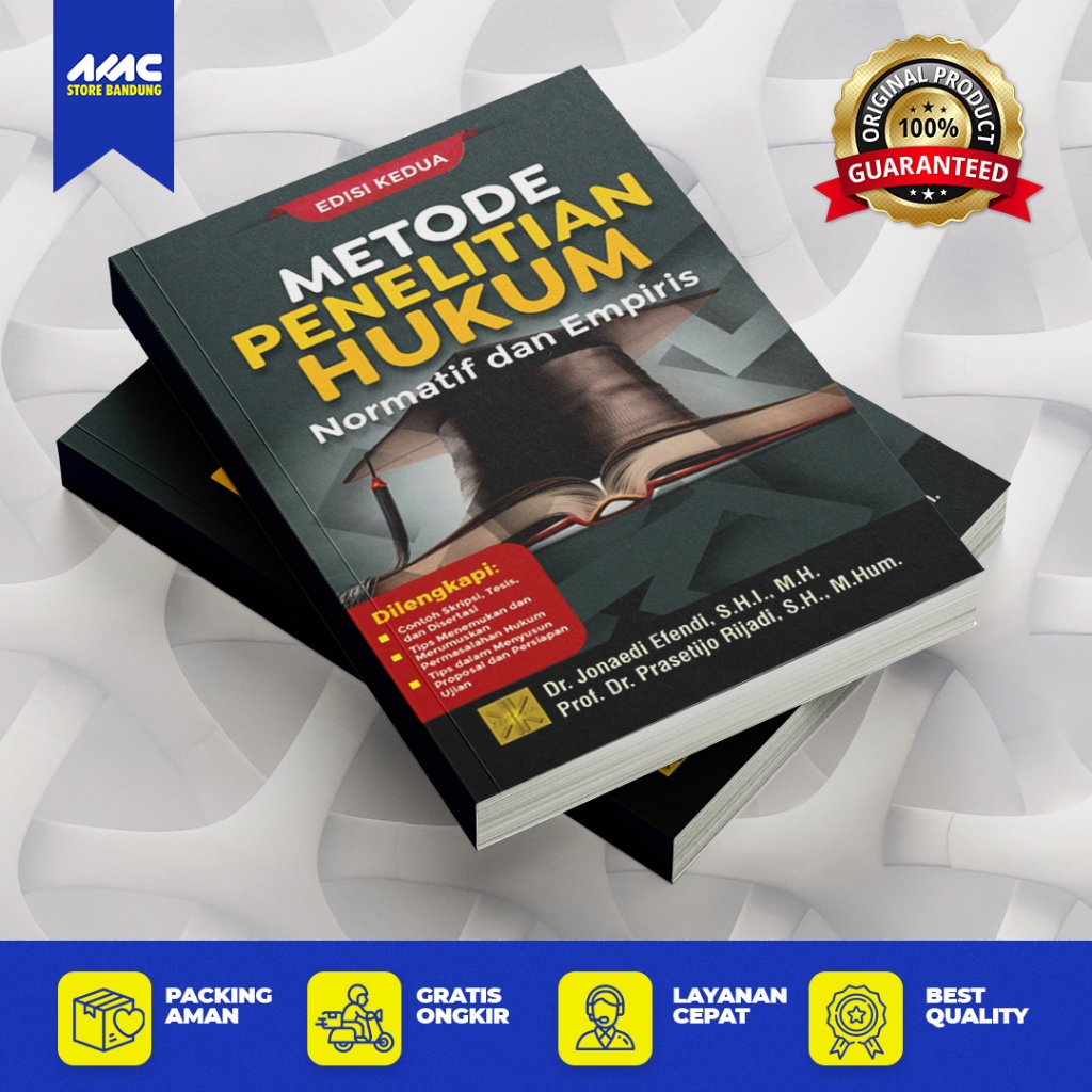 Jual Metode Penelitian Hukum: Normatif dan Empiris Edisi 2 | Shopee ...