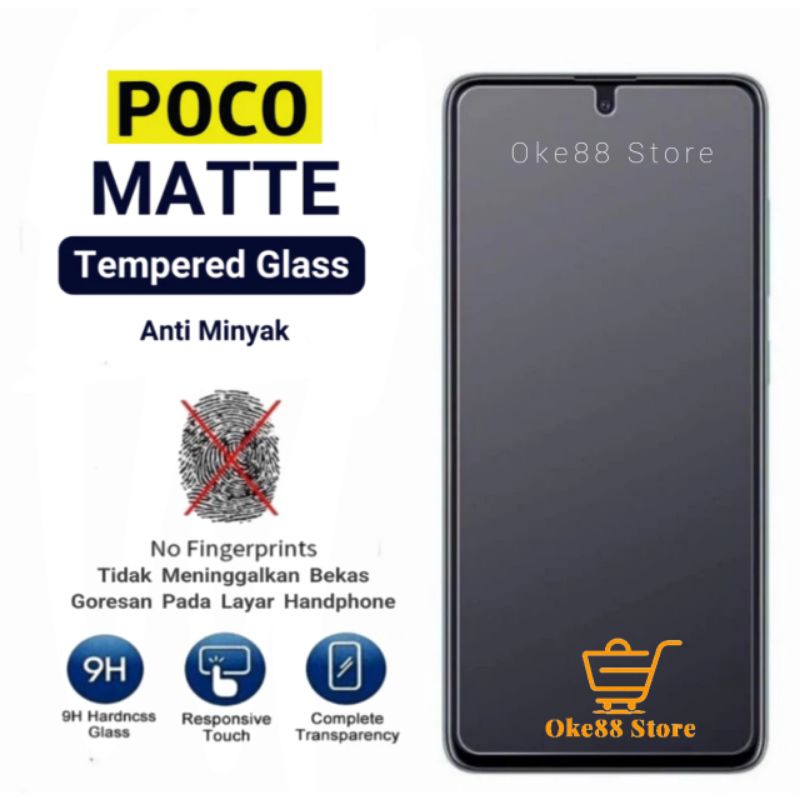 Jual Matte Glass Full Layar Xiaomi Poco F7 Pro F7 Ultra F6 F6 Pro F5 F5 Pro F5 Gt F4 F4 Gt F4 5G ...