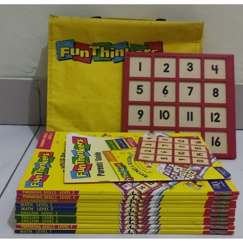Jual Fun Thinkers Grolier Mainan Edukasi Anak Board Game | Shopee Indonesia