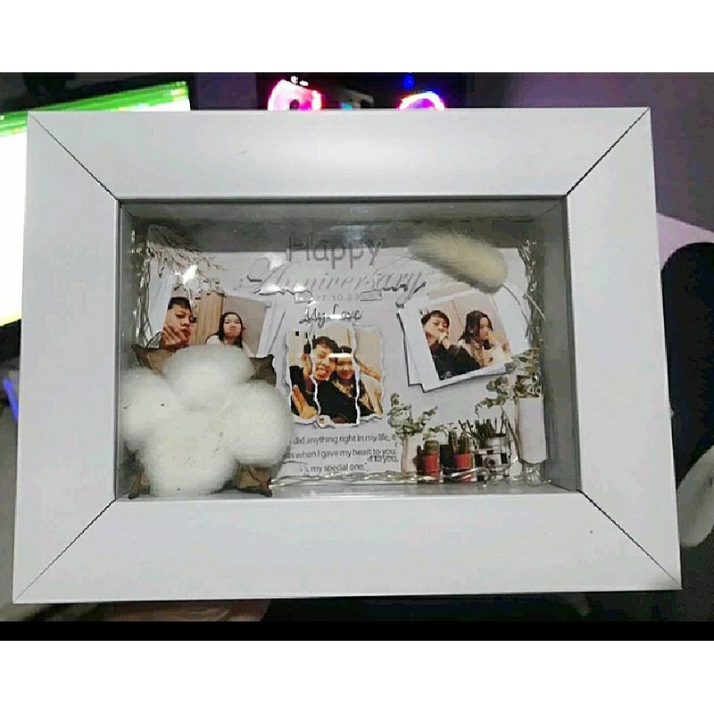 Jual Bingkai foto 3D 3 Dimensi Mahar ukuran 4R / 10x15 cm | Shopee ...