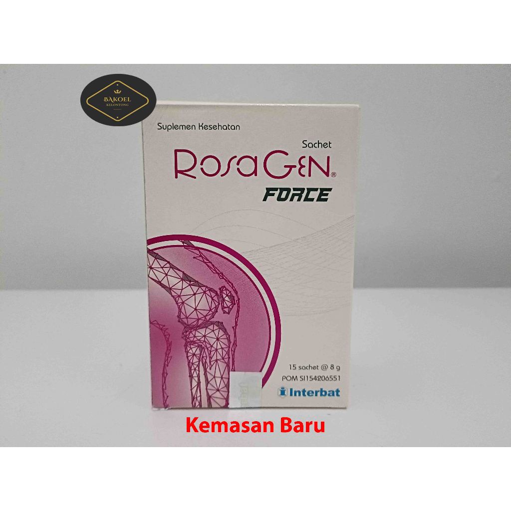 Jual Rosagen - suplemen kesehatan tulang dan sendi (1 box isi 15 sachet ...