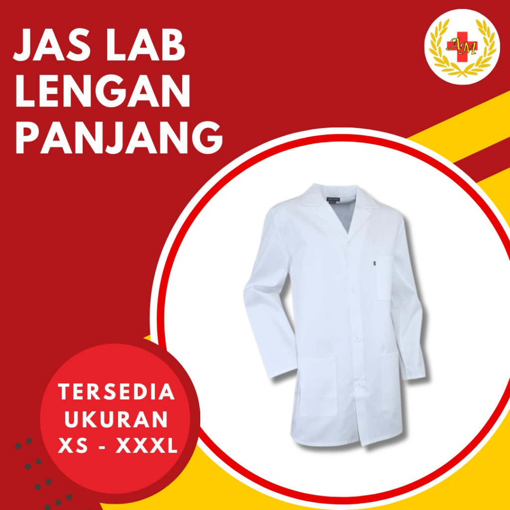 Jual Jas Lab Jas Laboratorium Lengan Panjang | Shopee Indonesia