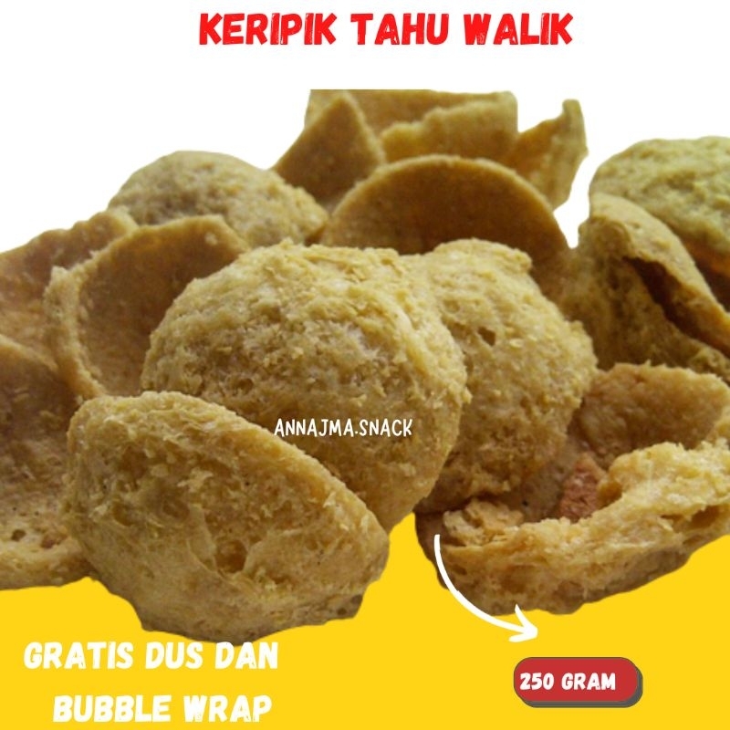 Jual KERIPIK TAHU/TAHU CRISPY/TAHU WALIK KERING | Shopee Indonesia