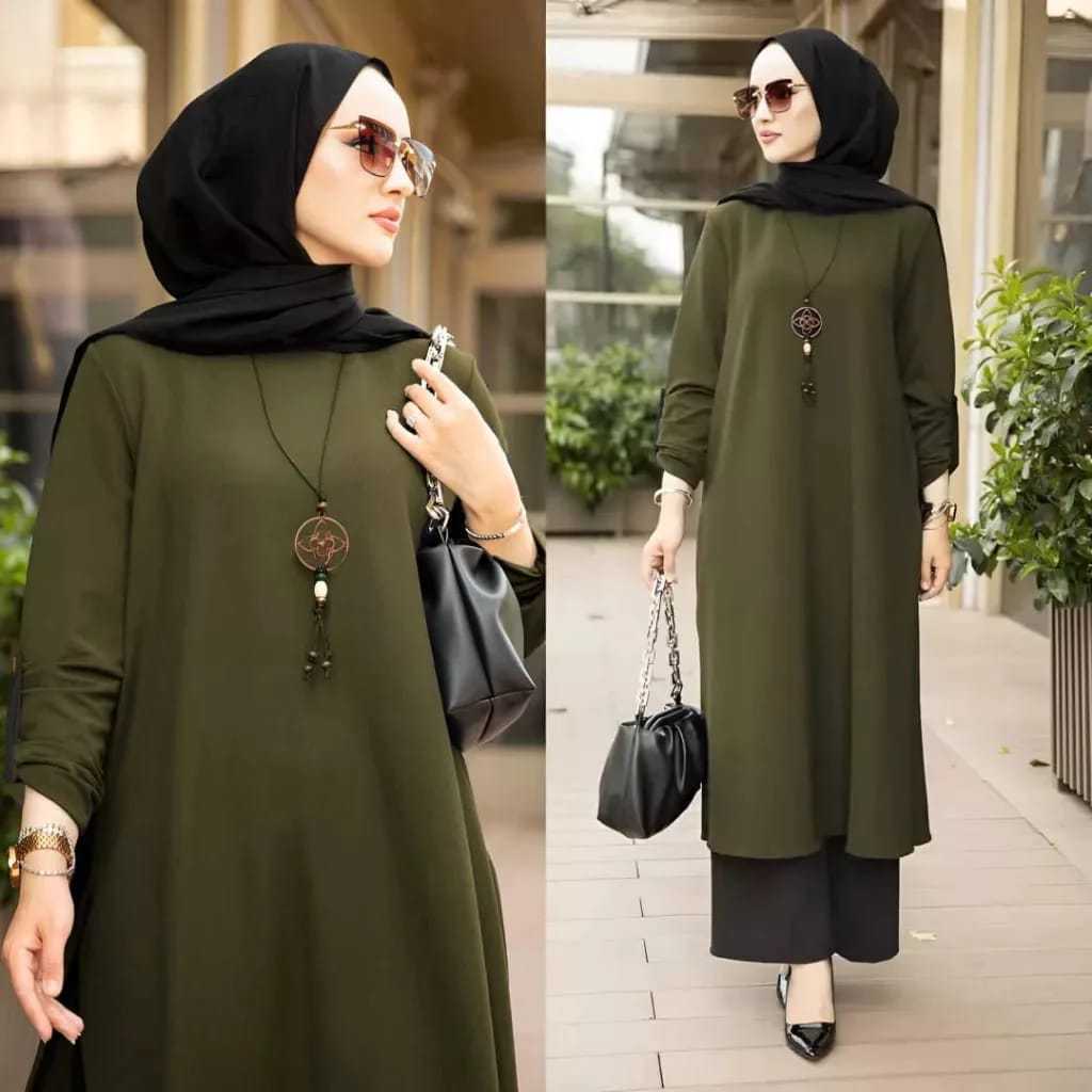 Jual TUNIK MODERN SIMPLE ELEGAN/ KANAYA TUNIK/ TUNIK WANITA DEWASA ...
