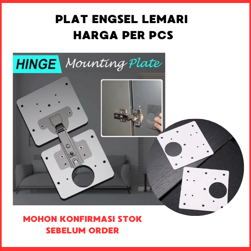 Jual Plat Engsel Lemari Kabinet Palte Perbaikan Repair Service Rak ...