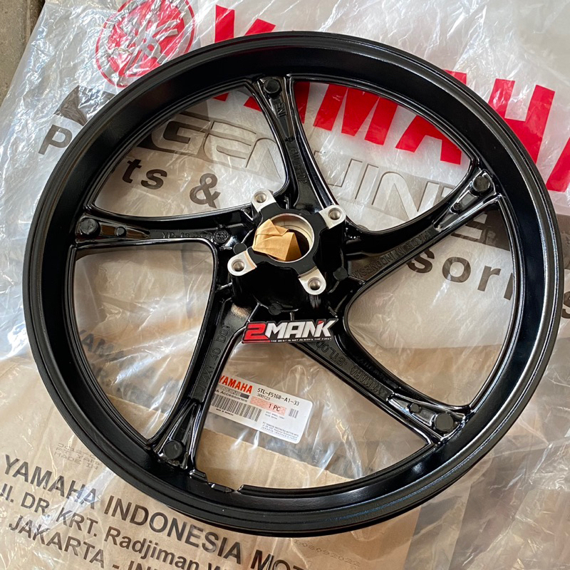 Jual VELG MIO SPORTY GARNIS SMILE MIO SOUL DEPAN ORIGINAL YAMAHA ...